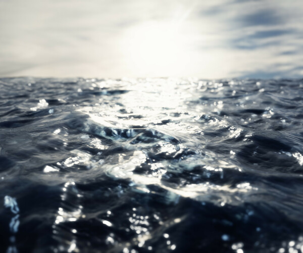ArtStation - Procedural Ocean Material [Nodevember - Day 19 - Fluid ...