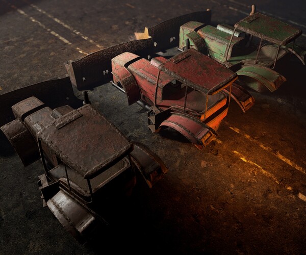 ArtStation - Car Body - 10 | Game Assets