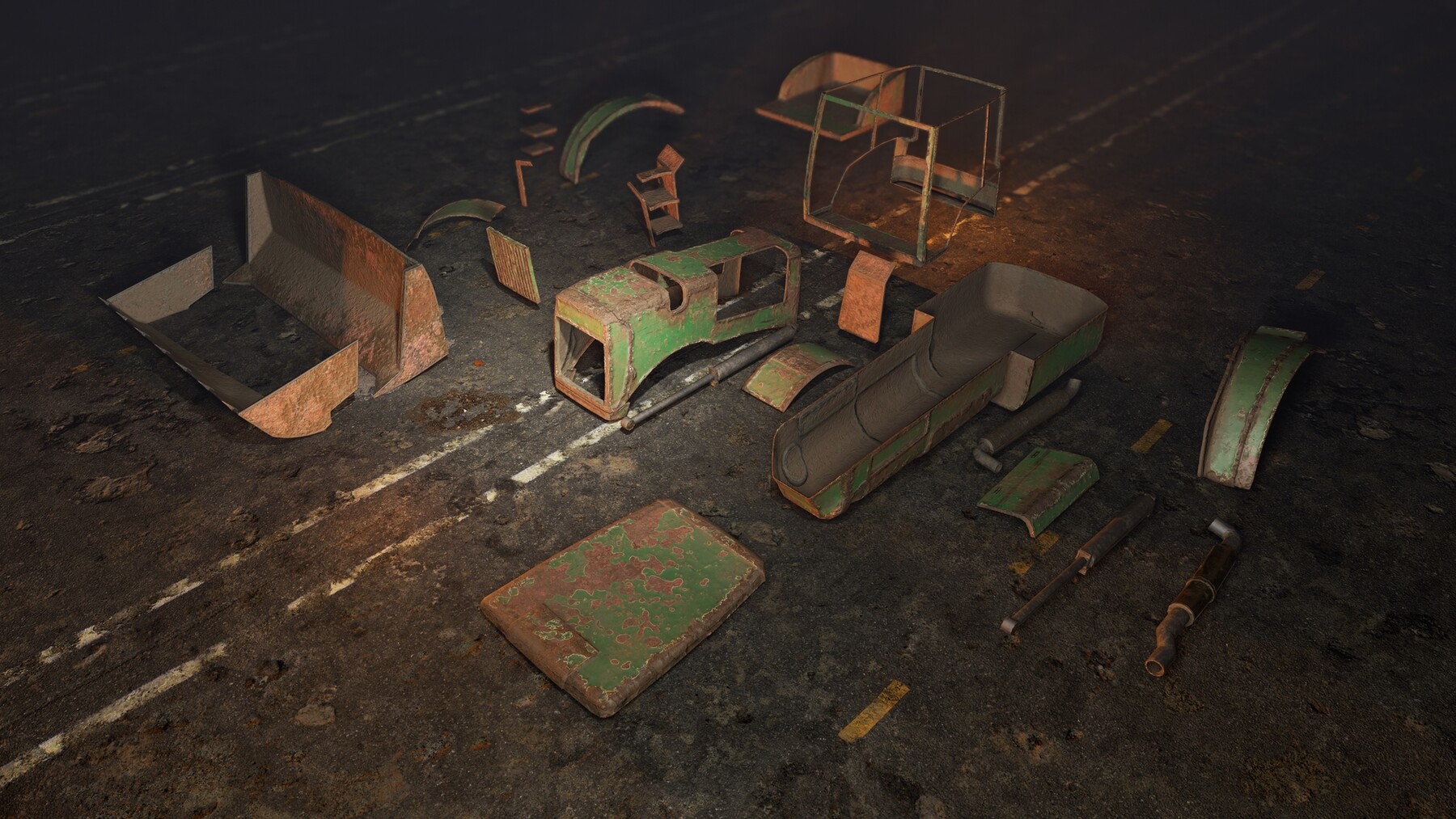 ArtStation - Car Body - 10 | Game Assets