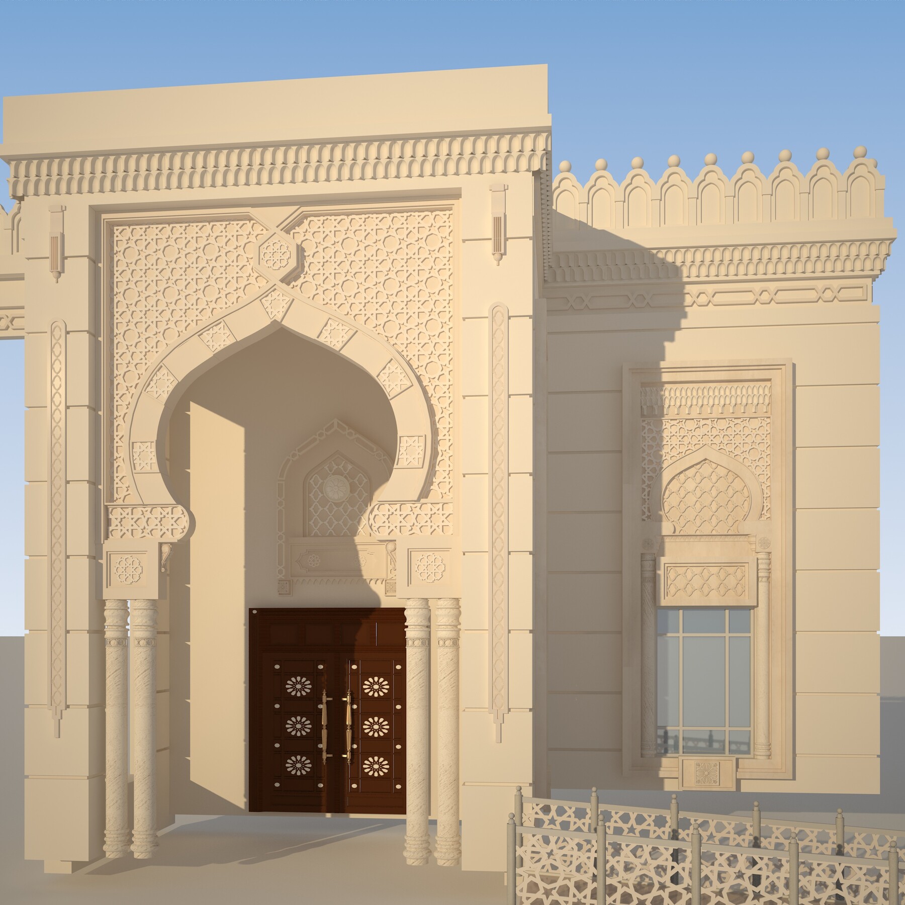 ArtStation - 3D model Mosque | Resources