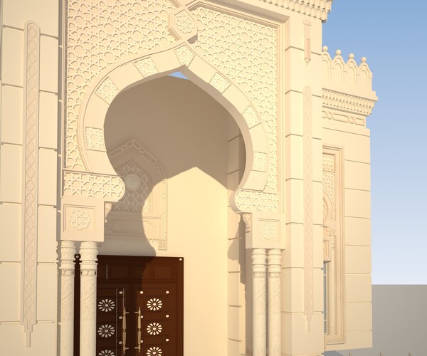 ArtStation - 3D model Mosque | Resources