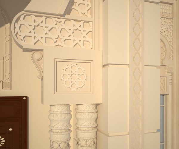 ArtStation - 3D model Mosque | Resources