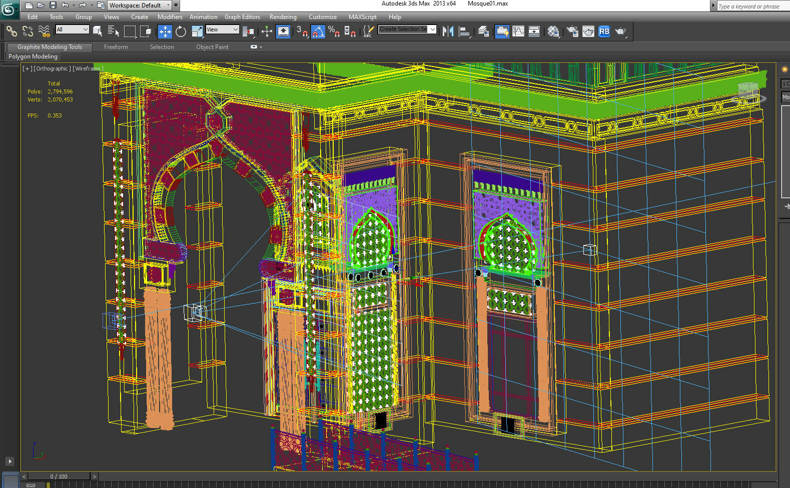 ArtStation - 3D model Mosque | Resources