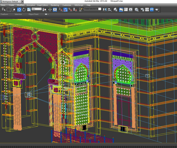 ArtStation - 3D model Mosque | Resources