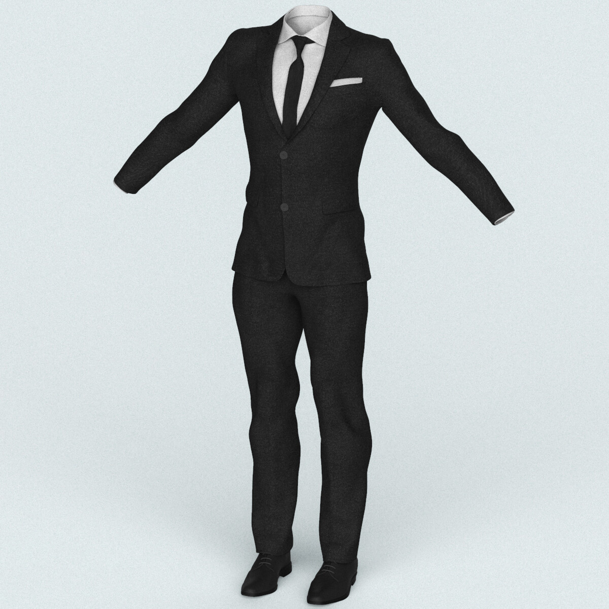 ArtStation - Handsome Suit Man 3D Character | Resources