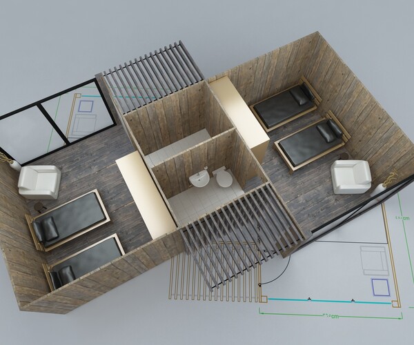 ArtStation - Port-cabin | Resources