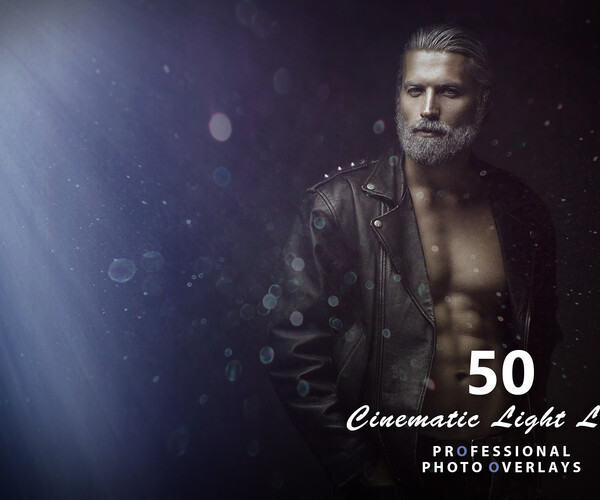 ArtStation - 50 Cinematic Light Leaks Photo Overlays | Resources