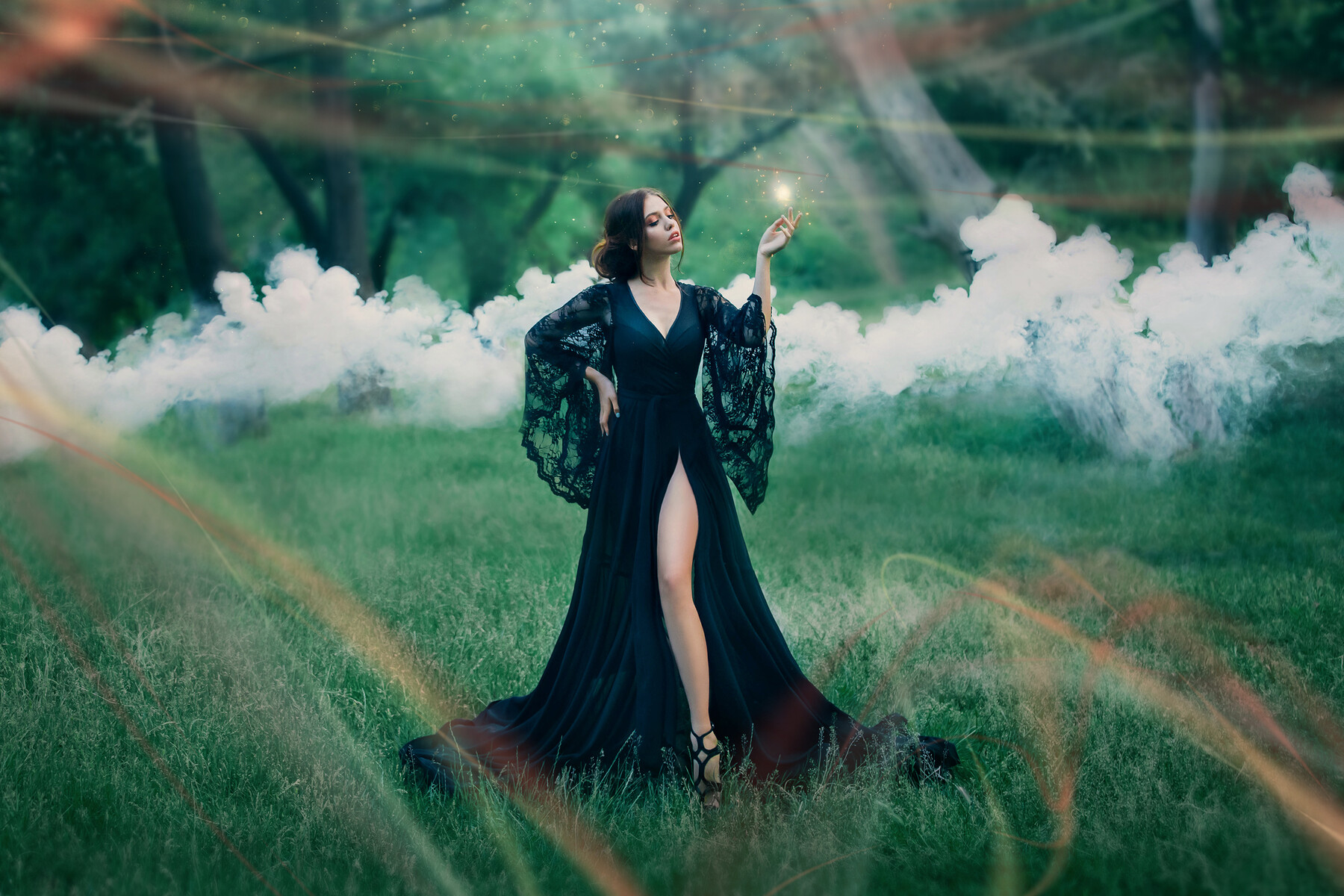 ArtStation - 50 Magic Lines Photo Overlays | Resources