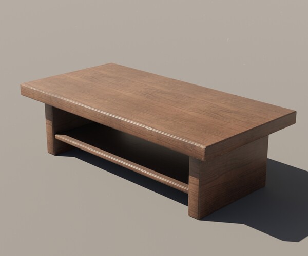 ArtStation - Japanese Table 4 | Game Assets