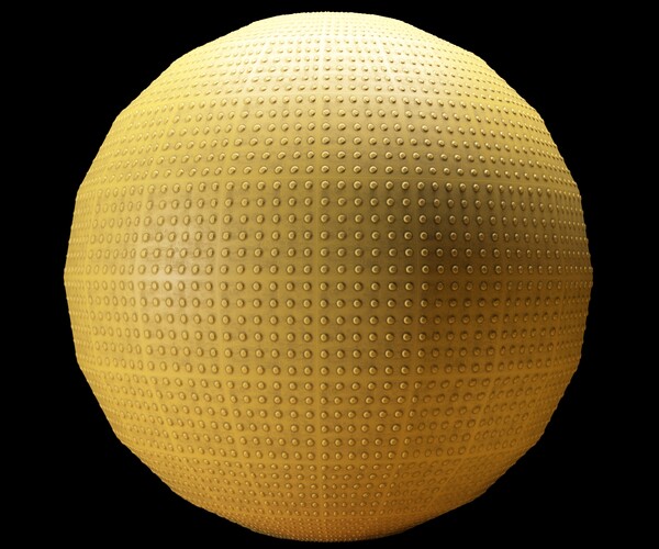 ArtStation - Pavement tactile tiles 3D texture PBR material | Resources