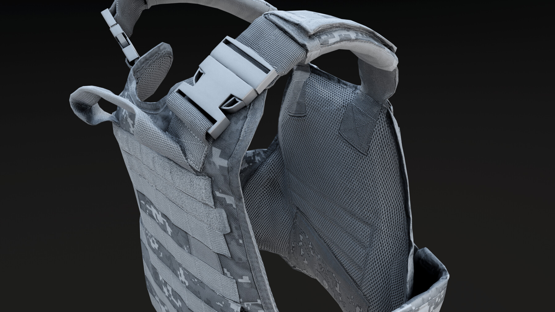 ArtStation - Customizable Combat Vest | Game Assets