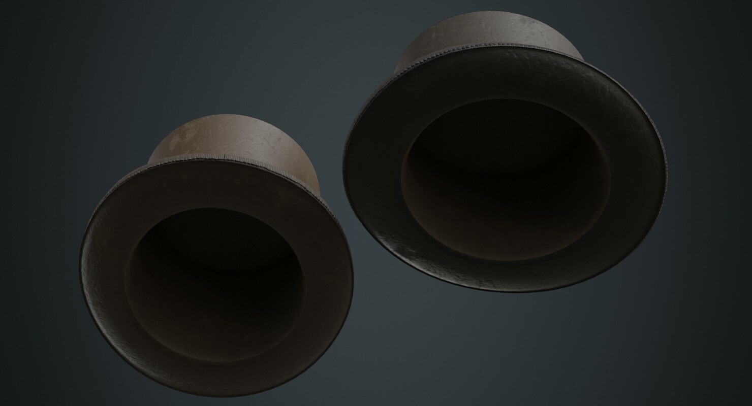 ArtStation - Top Hat 1B | Game Assets