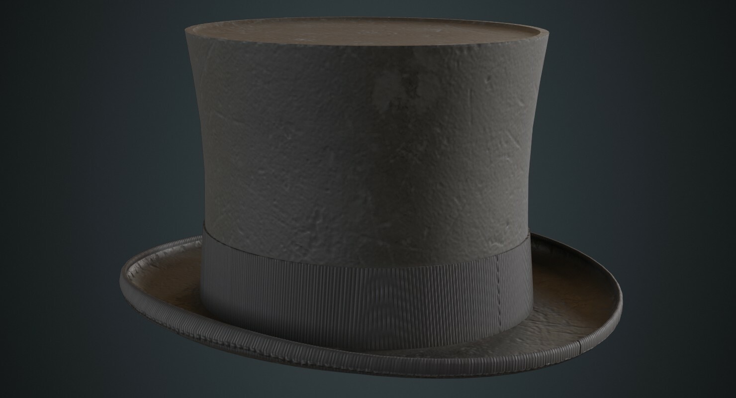 ArtStation - Top Hat 1B | Game Assets