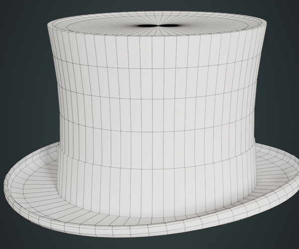 ArtStation - Top Hat 1B | Game Assets