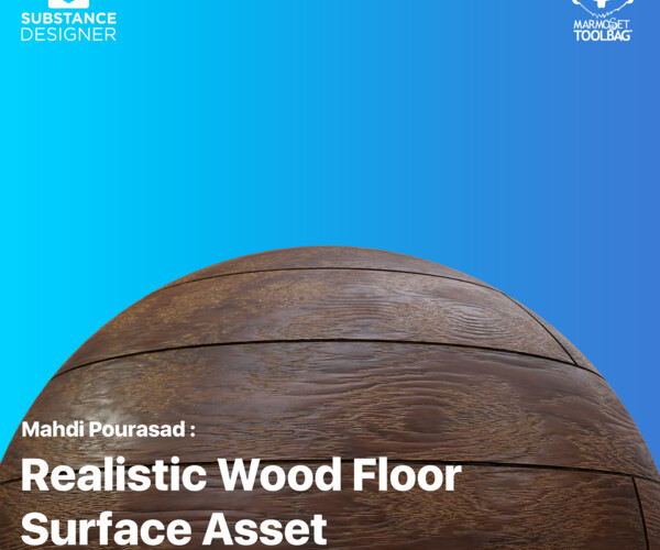 ArtStation - realistic wood floor asset 4K | Game Assets