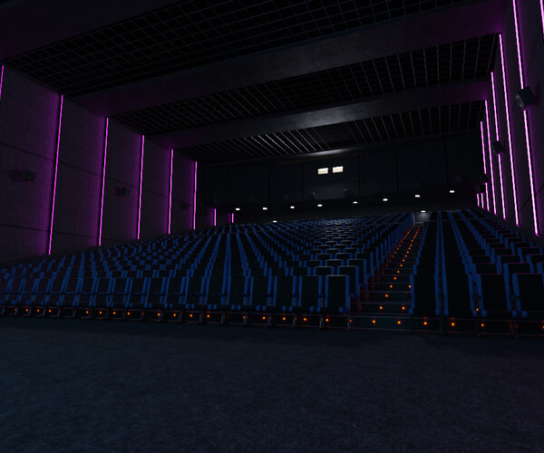 ArtStation - Movie Theater | Resources