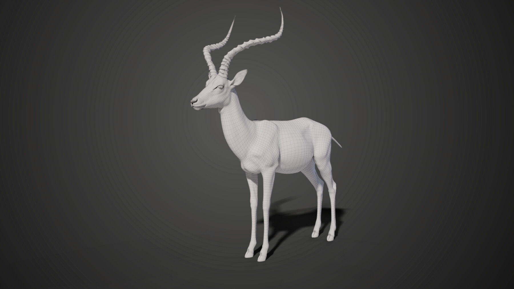 ArtStation - 3D Animal | Impala Animated | Resources