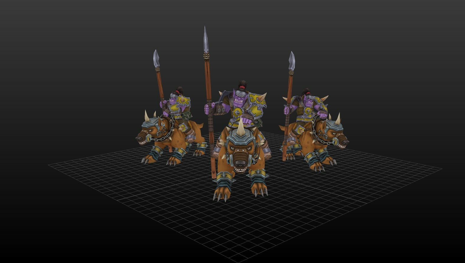 ArtStation - Orcs animated pack | Game Assets