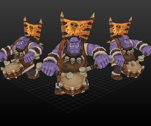 ArtStation - Orcs animated pack | Game Assets