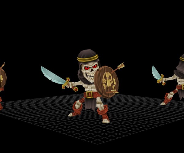 ArtStation - Dead animated pack | Game Assets