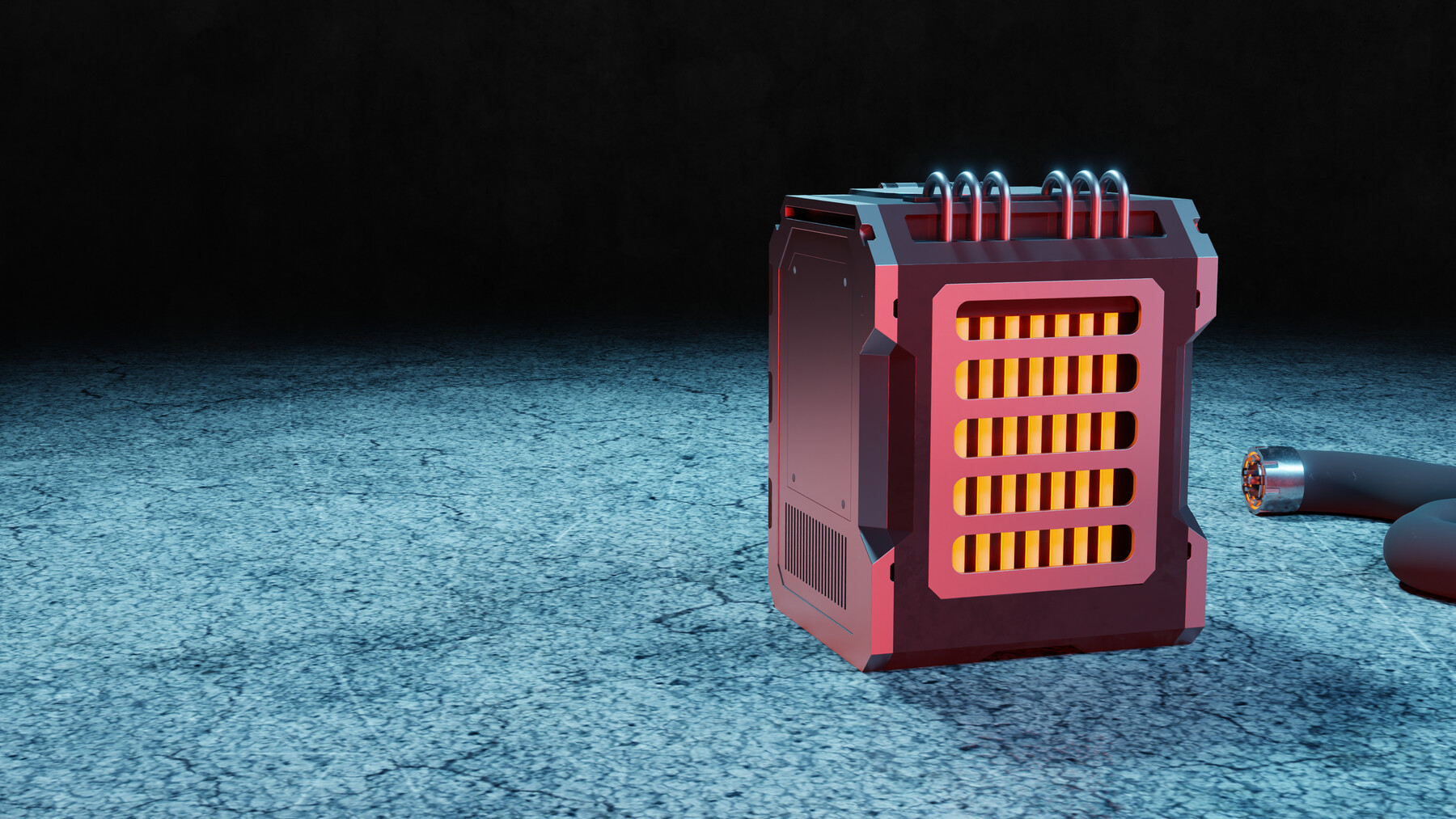 ArtStation - SciFi Battery | Game Assets