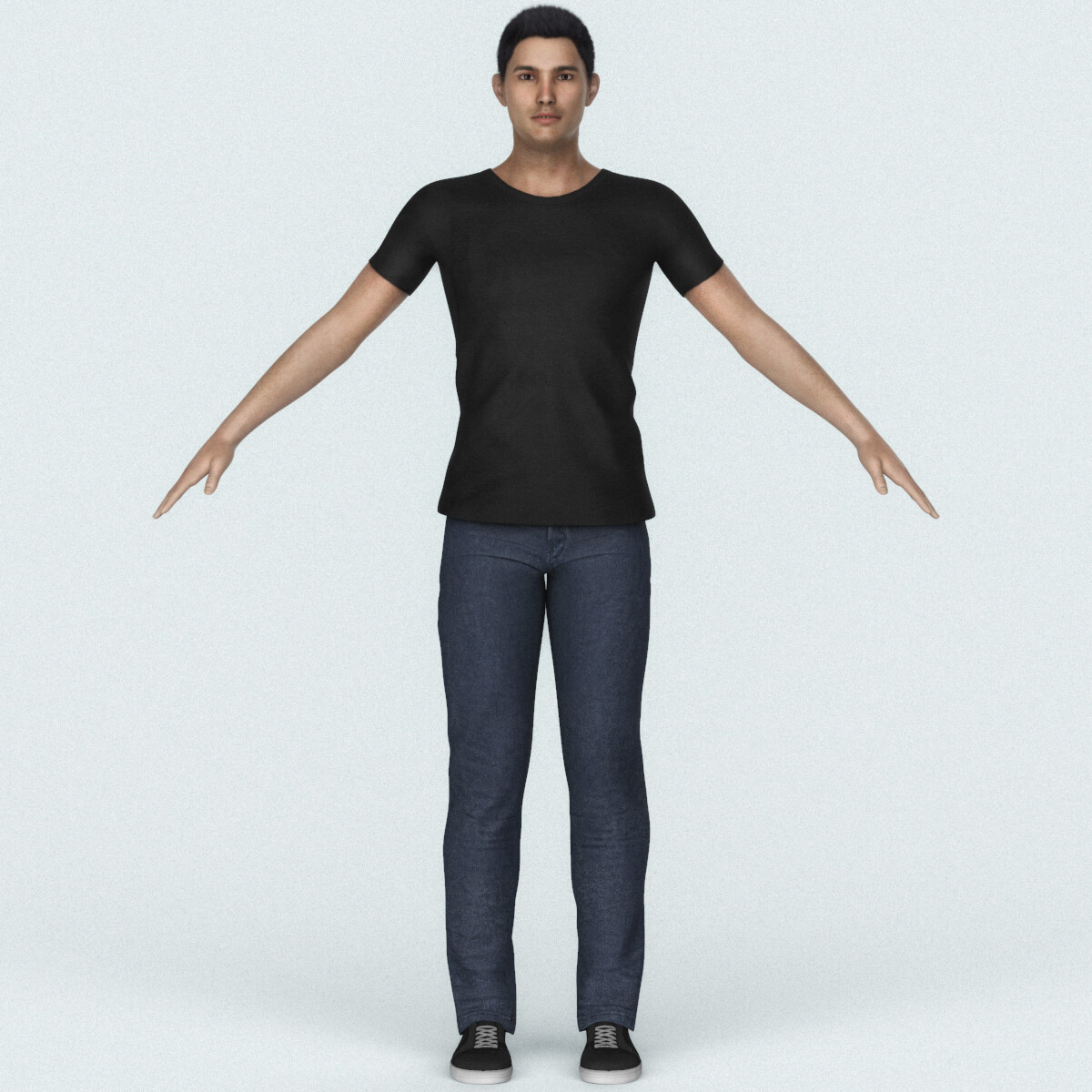 ArtStation - Young Handsome Man 3D Character | Resources