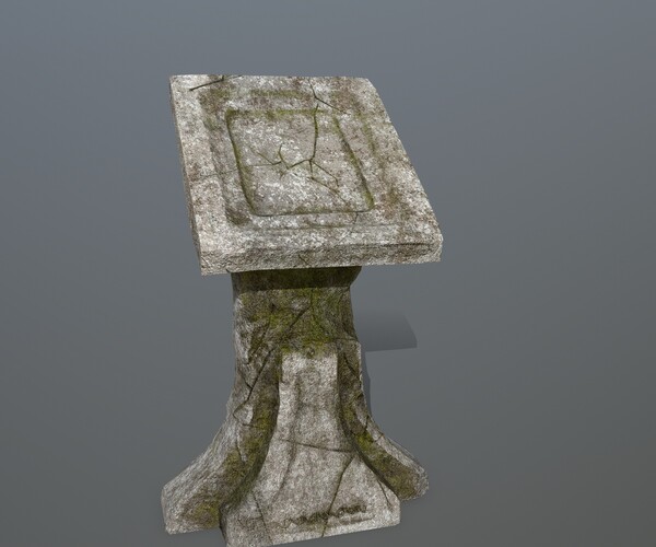 ArtStation - lectern | Game Assets