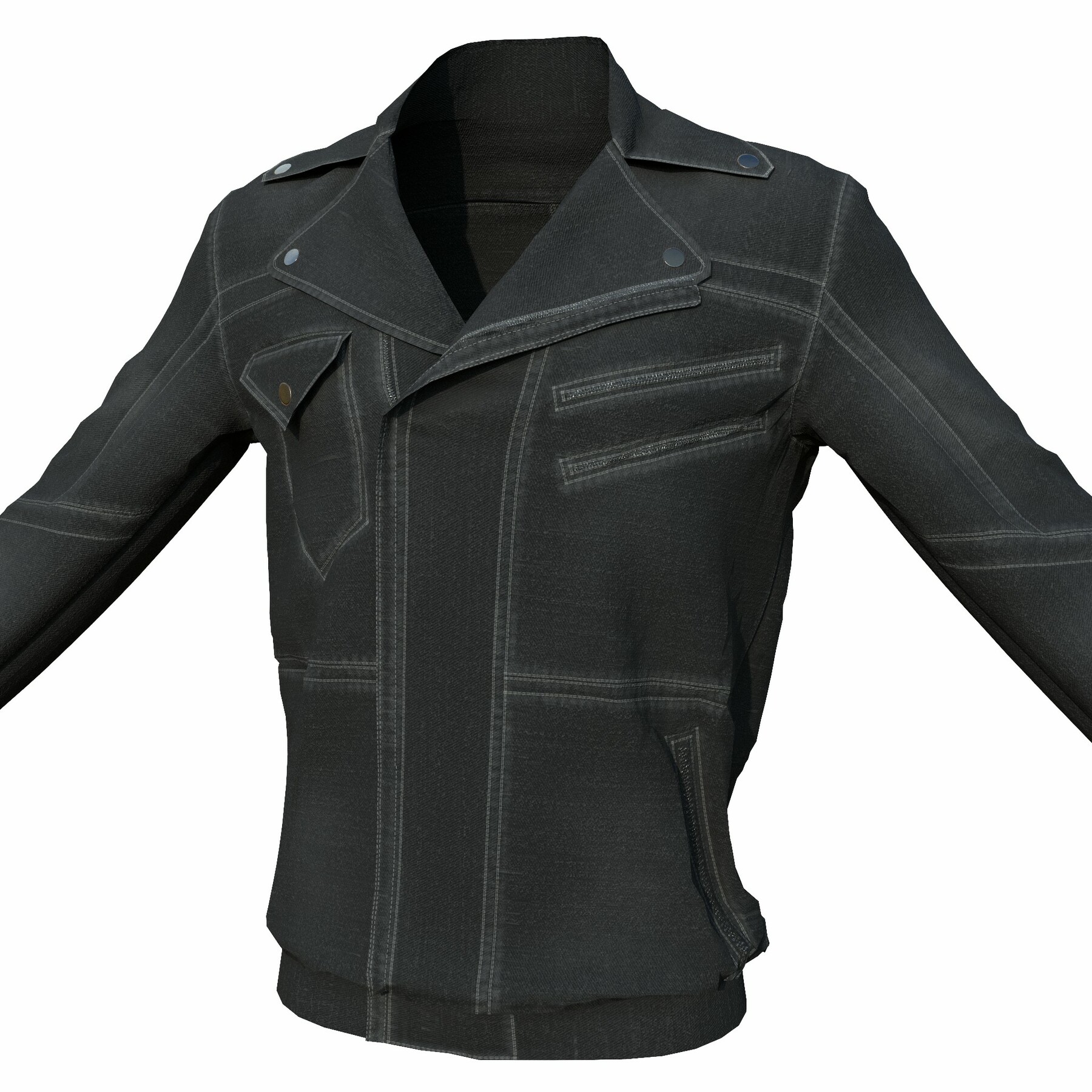 ArtStation - Low poly Male Jacket Collection 201204 | Game Assets