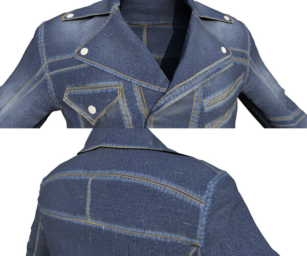 ArtStation - Low poly Male Jacket Collection 201204 | Game Assets