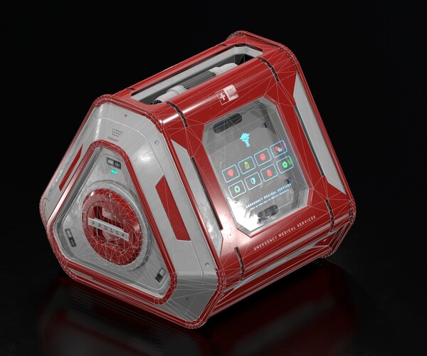 ArtStation - Sci-fi MedKit | Game Assets