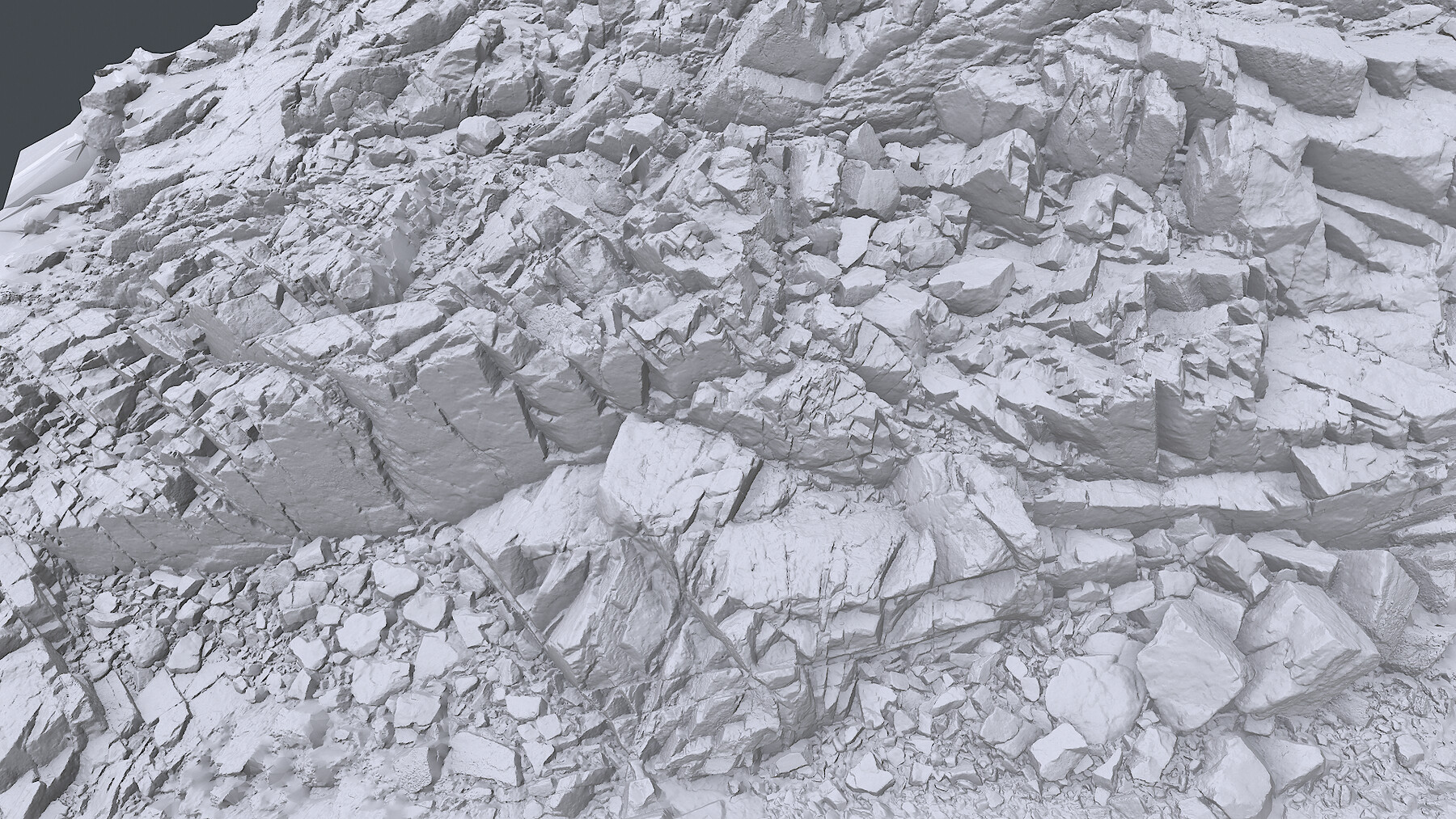 ArtStation - Photoscan_Beach Rock_0076_only HighPoly Mesh (16K Texture ...