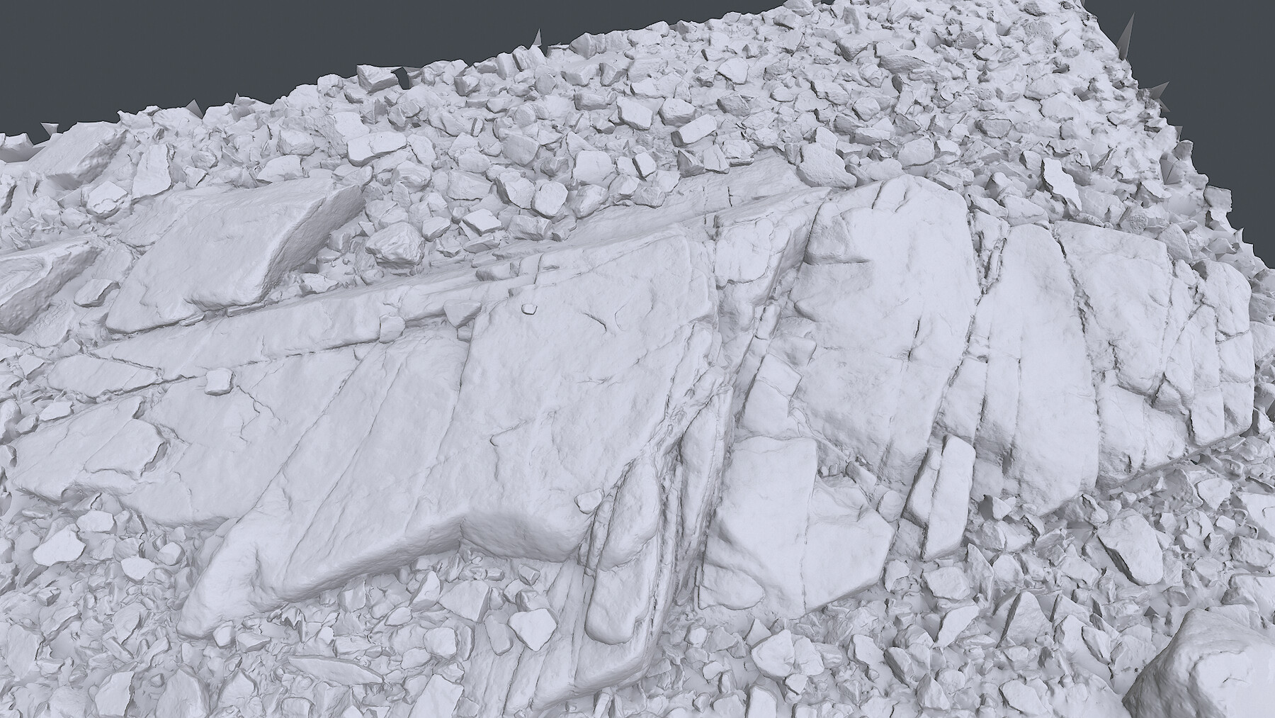 ArtStation - Photoscan_Beach Rock_0078_only HighPoly Mesh (16K Texture ...