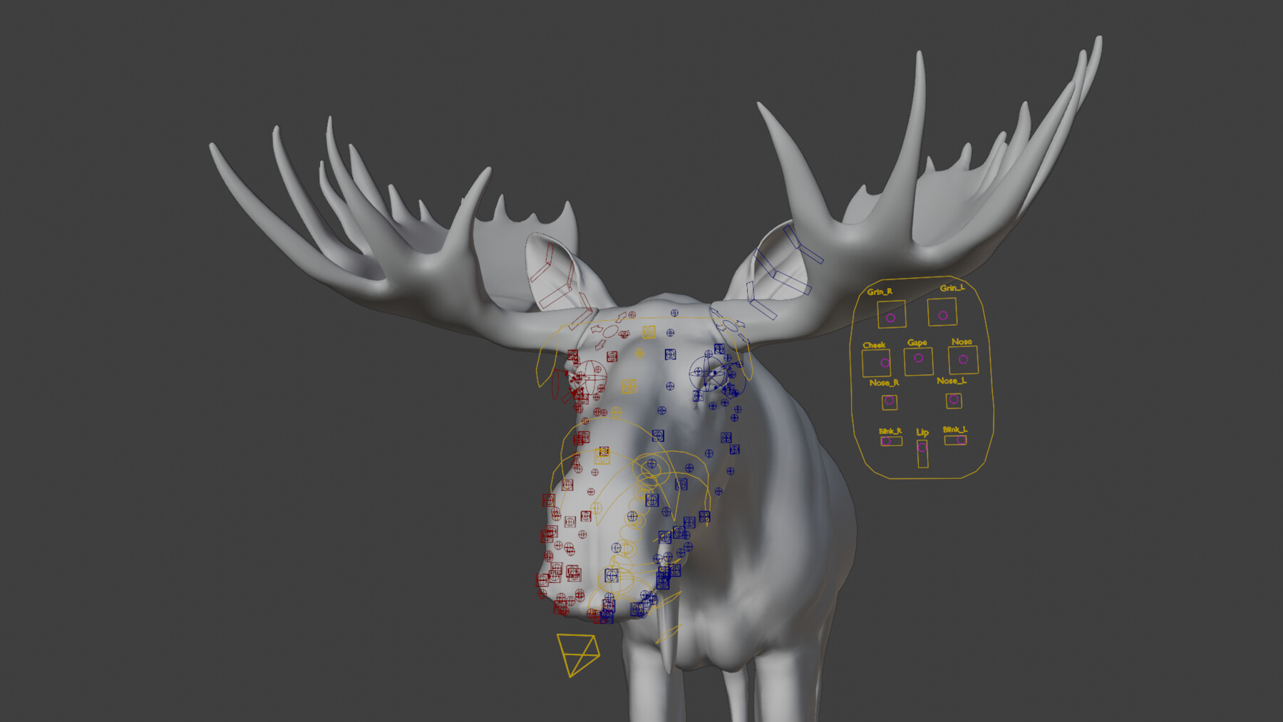 ArtStation - 3D Animal | Moose Male Animated | Resources