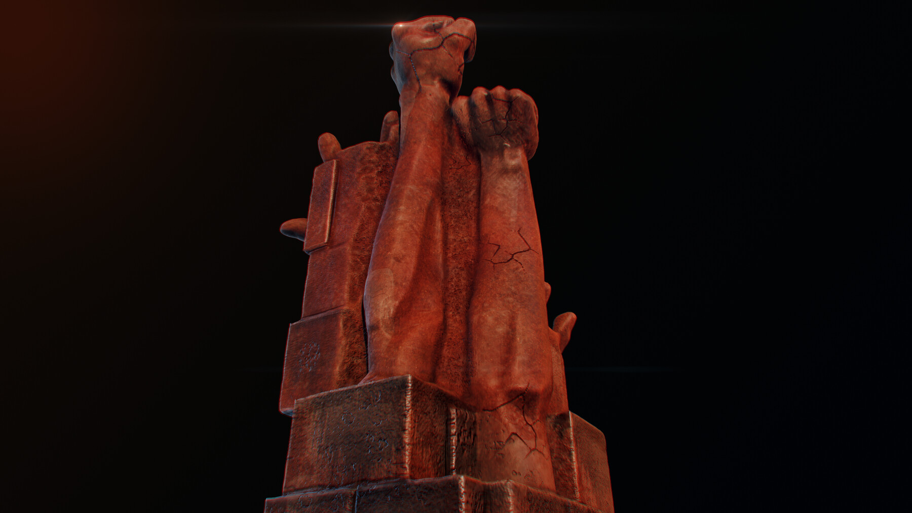 ArtStation - Hand statue photogrammetry 3d model | Resources