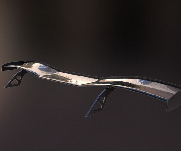 ArtStation - 20+ semi procedural car wings/spoilers | Resources