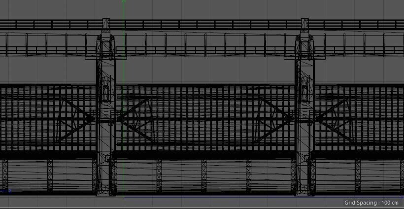 ArtStation - bridge dam 3D model 3D model | Game Assets