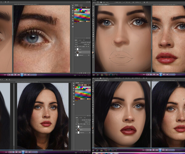 ArtStation - Two - Portrait video tutorial bundle | Tutorials