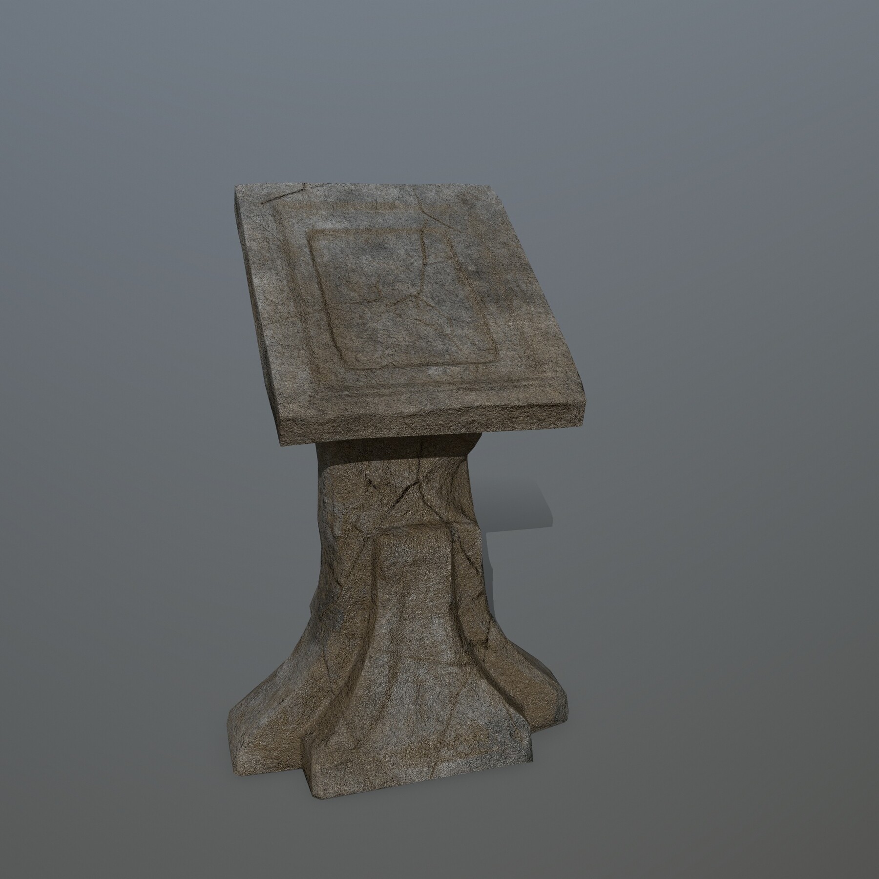 ArtStation - lectern | Game Assets