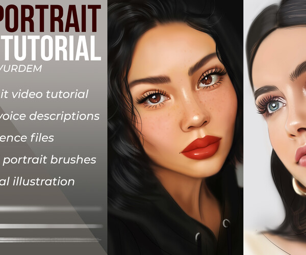 ArtStation - Two - Portrait video tutorial bundle | Tutorials
