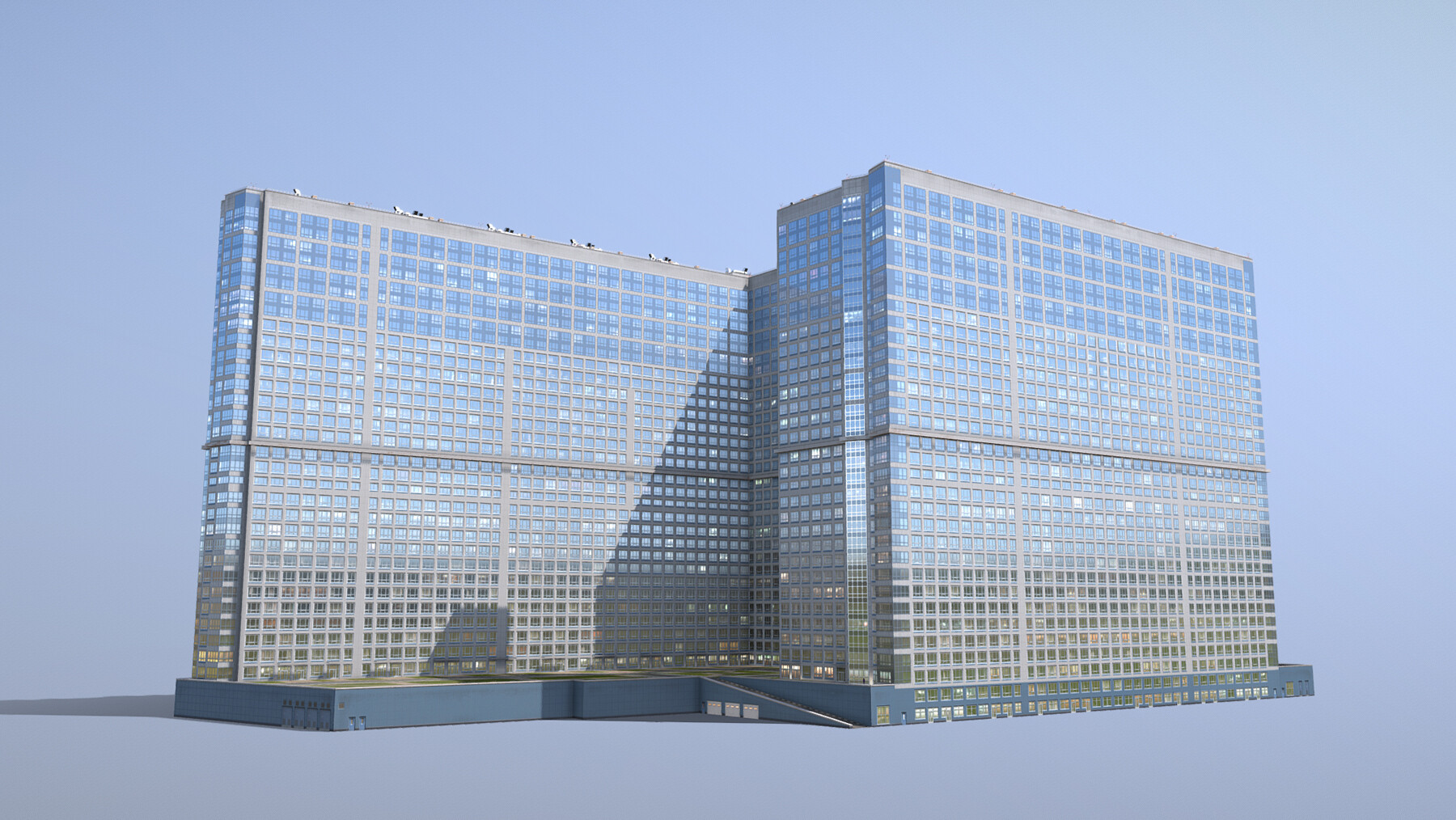 ArtStation - MSK Building 23 airbus | Game Assets