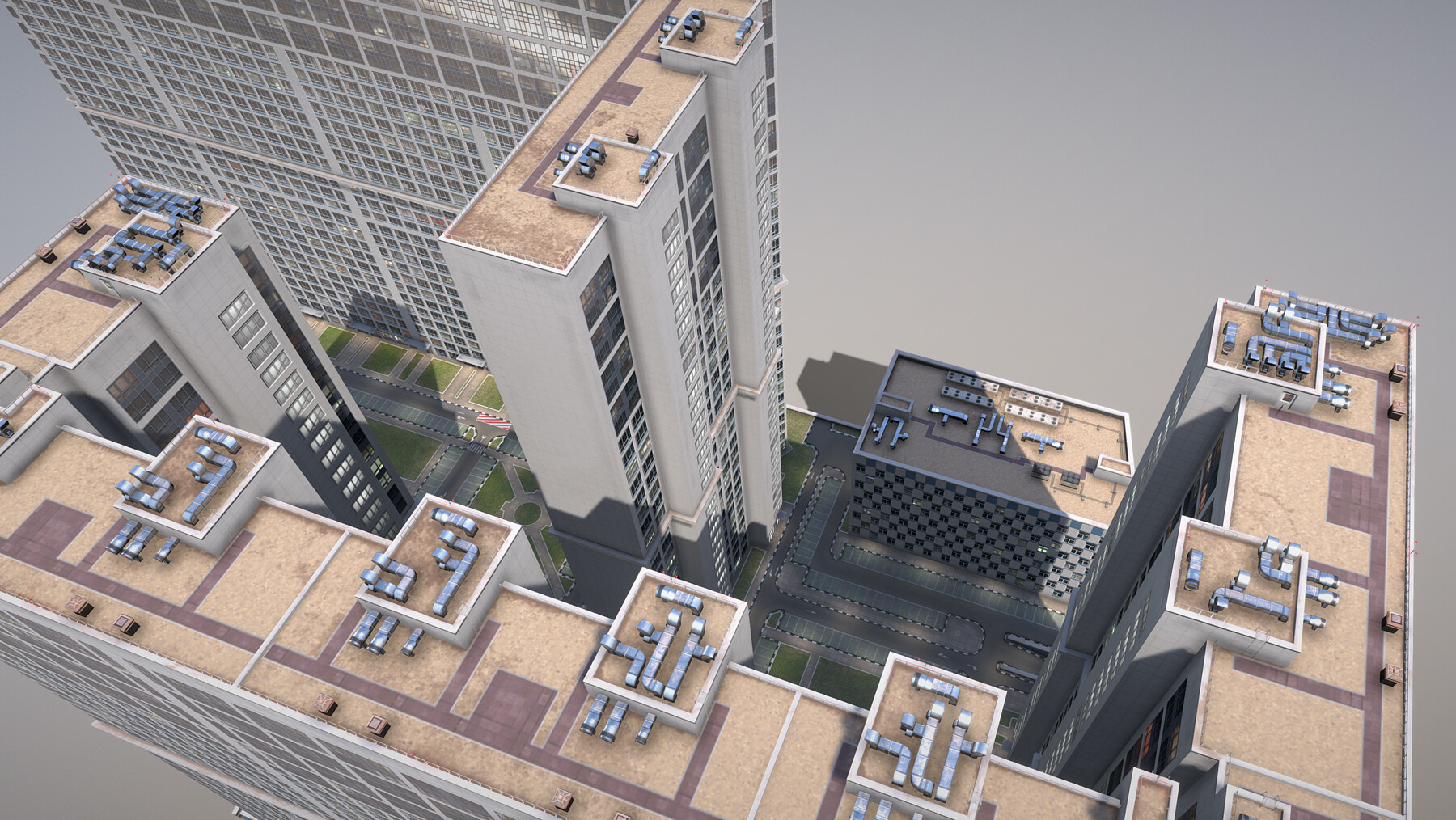 ArtStation - MSK Building 23 airbus | Game Assets