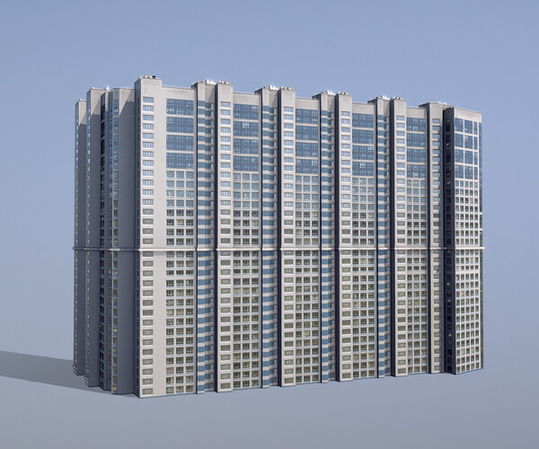 ArtStation - MSK Building 23 west | Game Assets