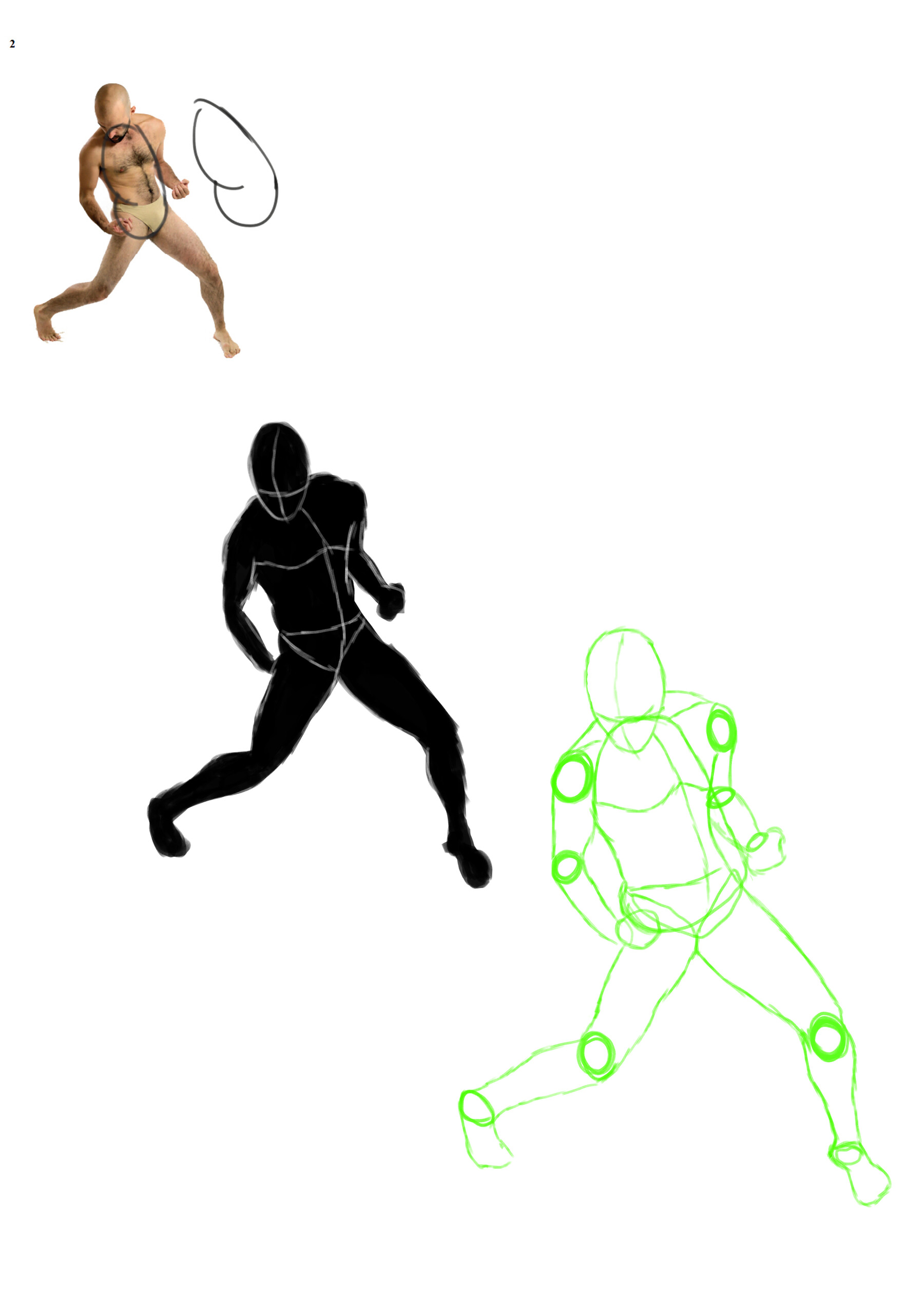 ArtStation - Linear Gesture drawings | Artworks