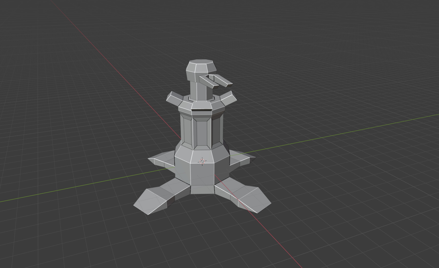ArtStation - Low polygon tower without texture made with blender2.9 ...