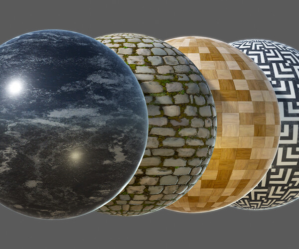 ArtStation - Ultimate PBR Materials 300+ for Unity | Game Assets