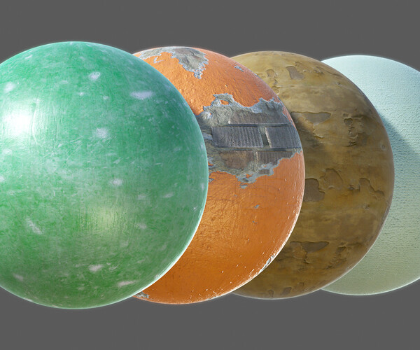 ArtStation - Ultimate PBR Materials 300+ for Unity | Game Assets