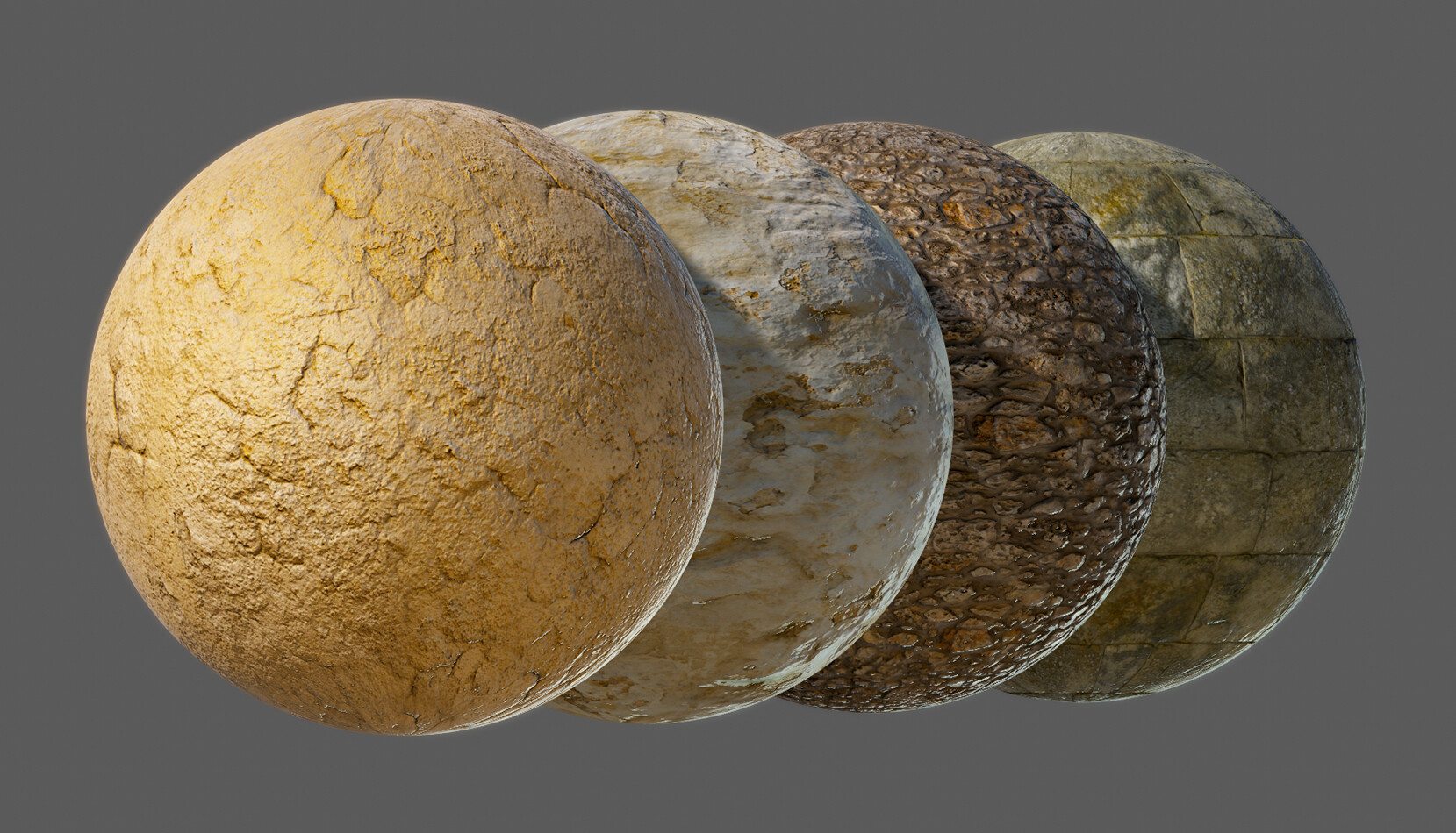 ArtStation - Ultimate PBR Materials 300+ for Unity | Game Assets