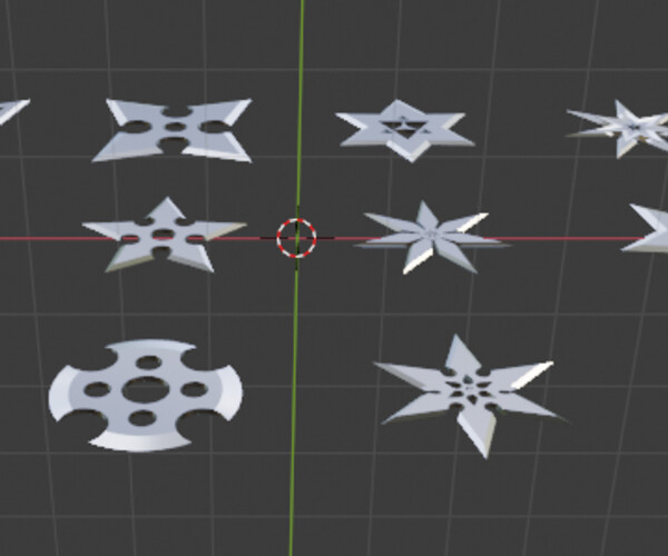 ArtStation - Shurikens | Game Assets