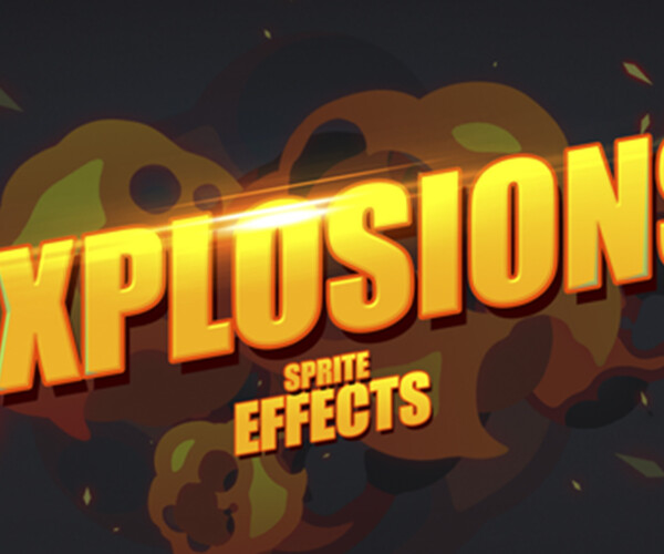 ArtStation - Explosions Sprite Effects Pack | Game Assets