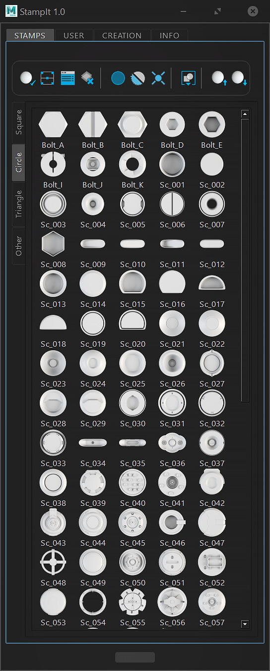 ArtStation - Script - StampIt for Maya | Resources